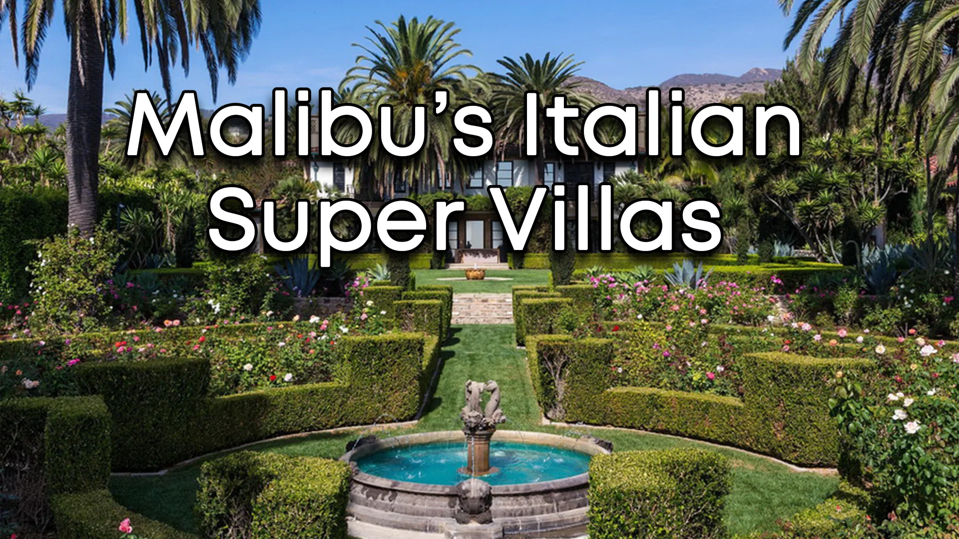 How Italian Design became Synonymous with Malibu Luxury Real Estate | Malibu Blog | Riviera ...